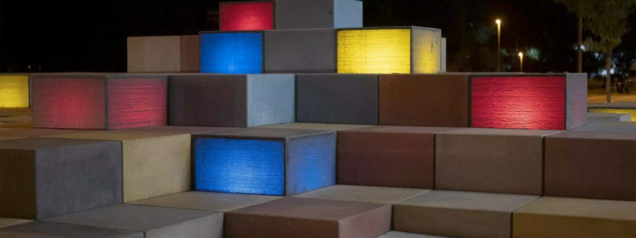 Public Spaces – Lucem GmbH / Road- & parking lot constructions with light